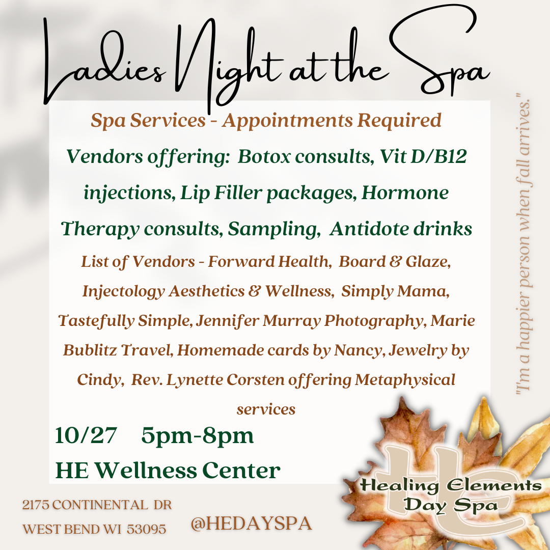 Specials - Healing Elements Day Spa